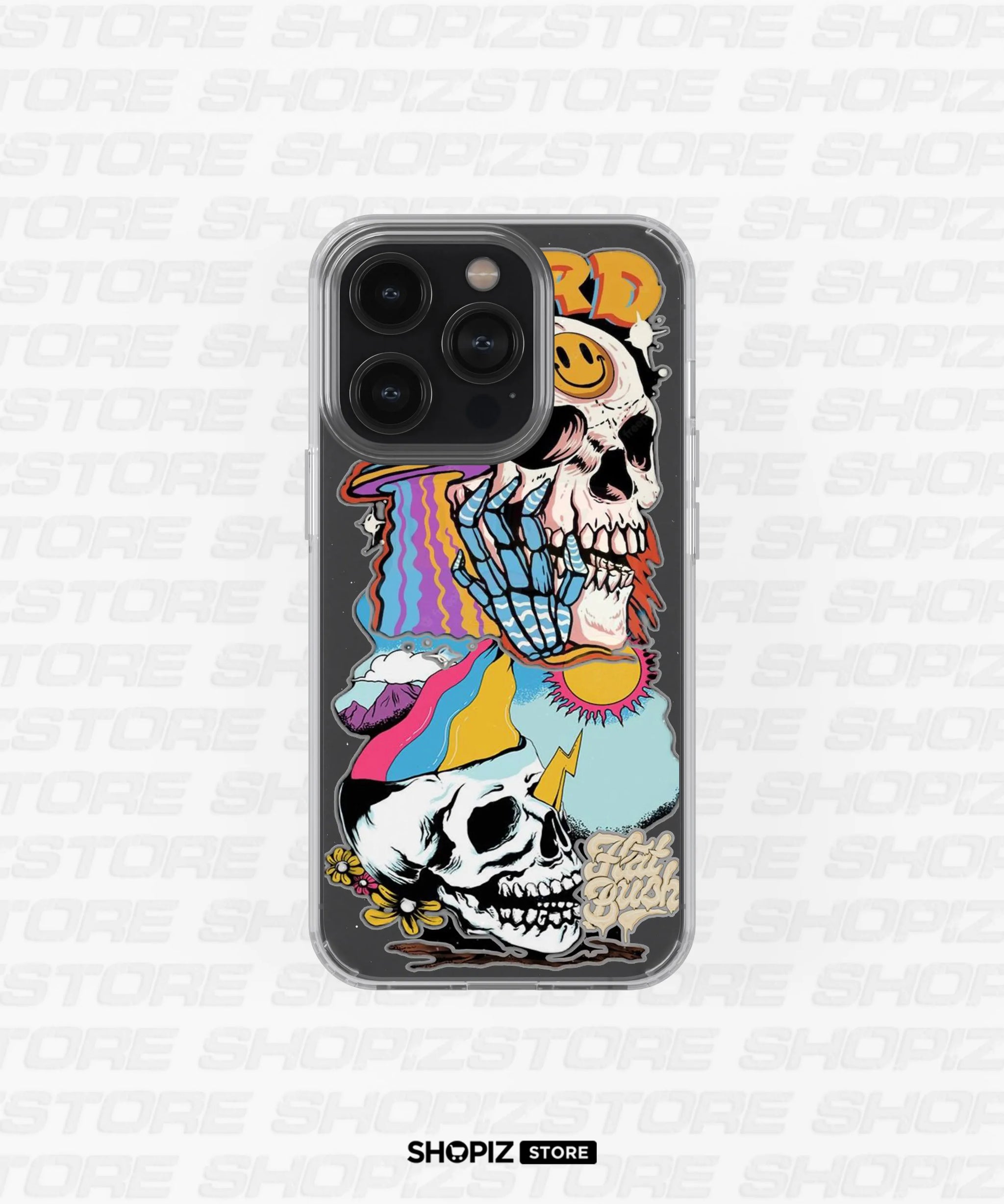 Weird Skull!!! Silicone Case