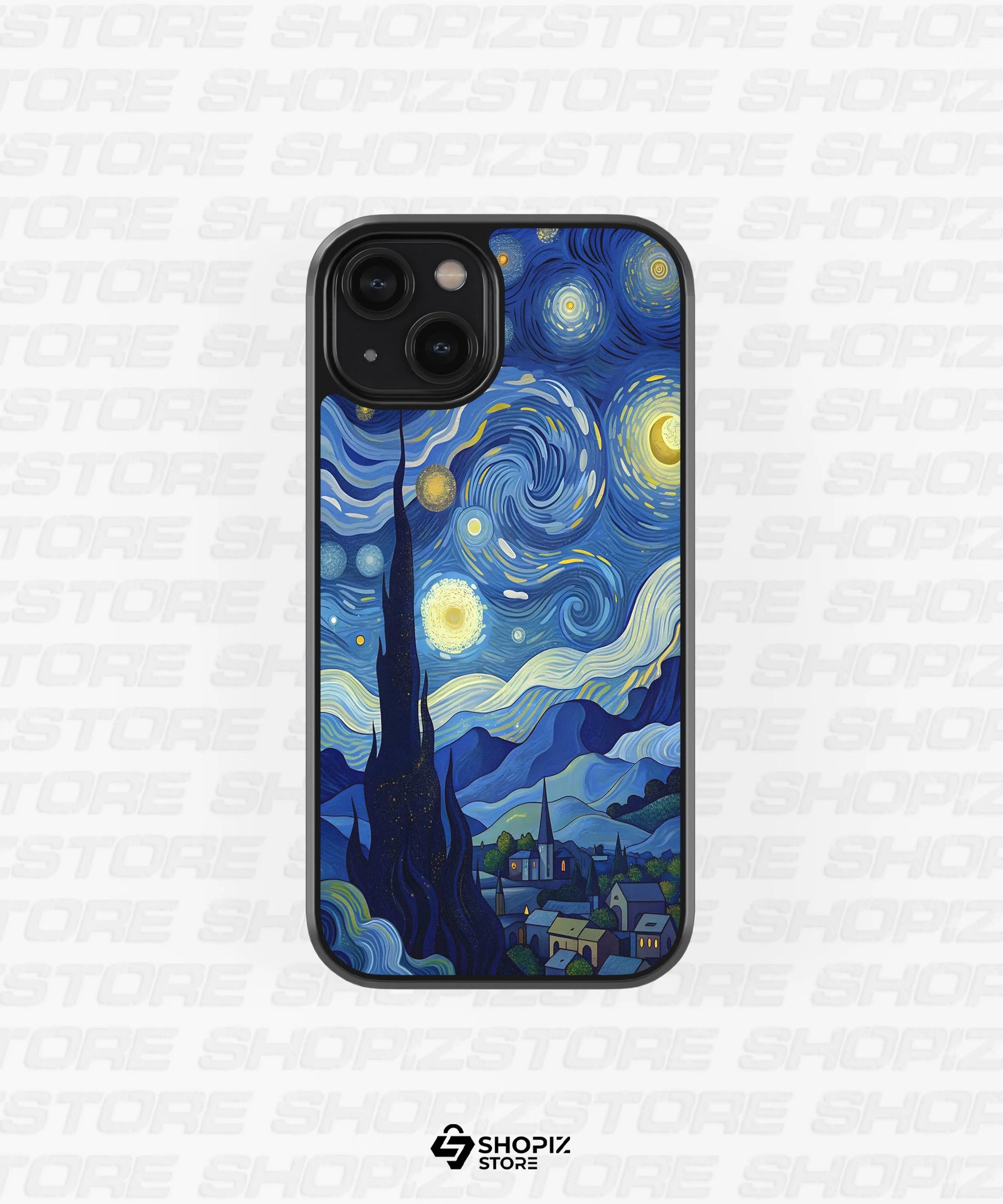 celestial swirls Glass Case